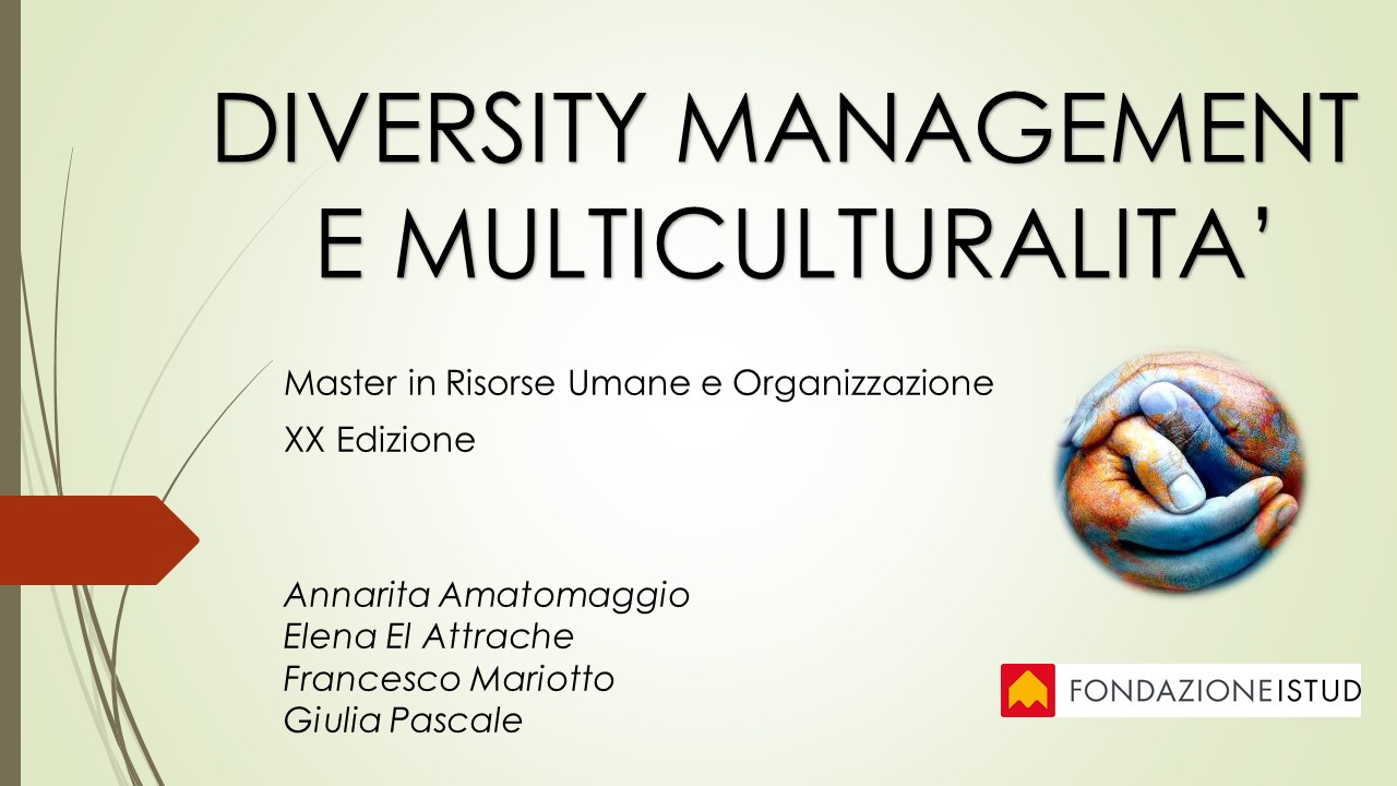 Project Work: Diversity Management e Multiculturalità | FYT
